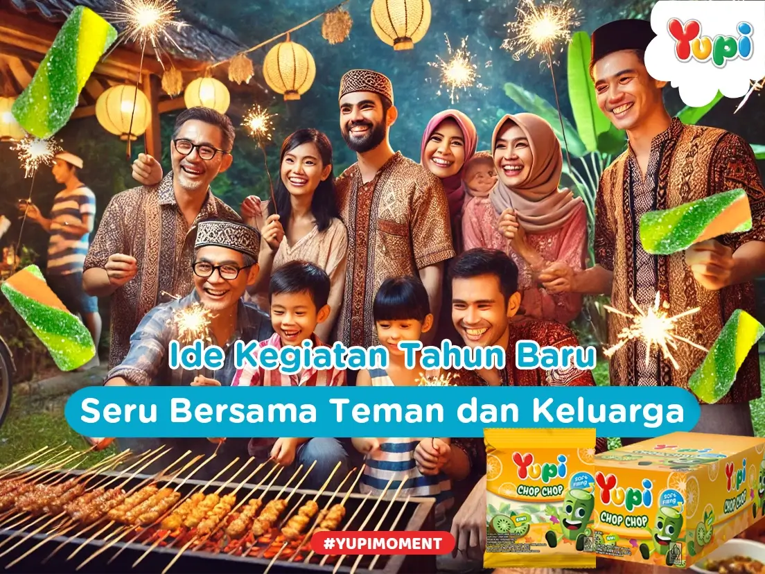 7 Ide Kegiatan Tahun Baru Seru Bersama Teman dan Keluarga - Yupi